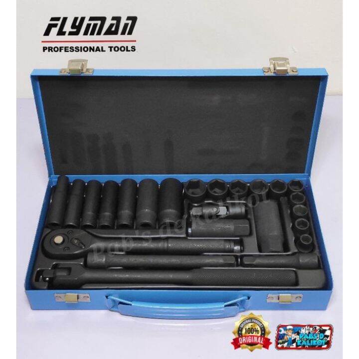 flyman original socket wrench set 3/8 drive heavy duty usa made | Lazada PH