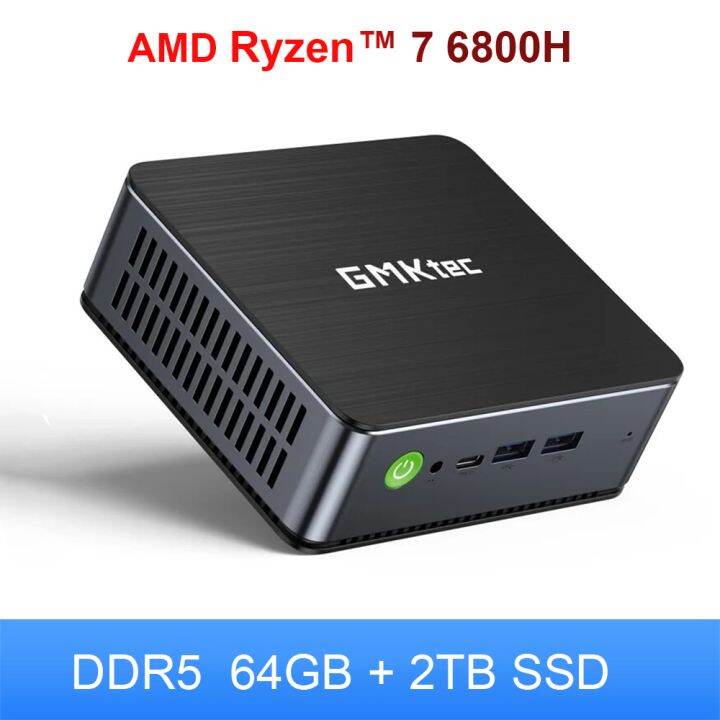 GMKtec K1 Mini Pc AMD Ryzen 7 6800H DDR5 Windows 11 Pro 16GB 512GB/1TB ...