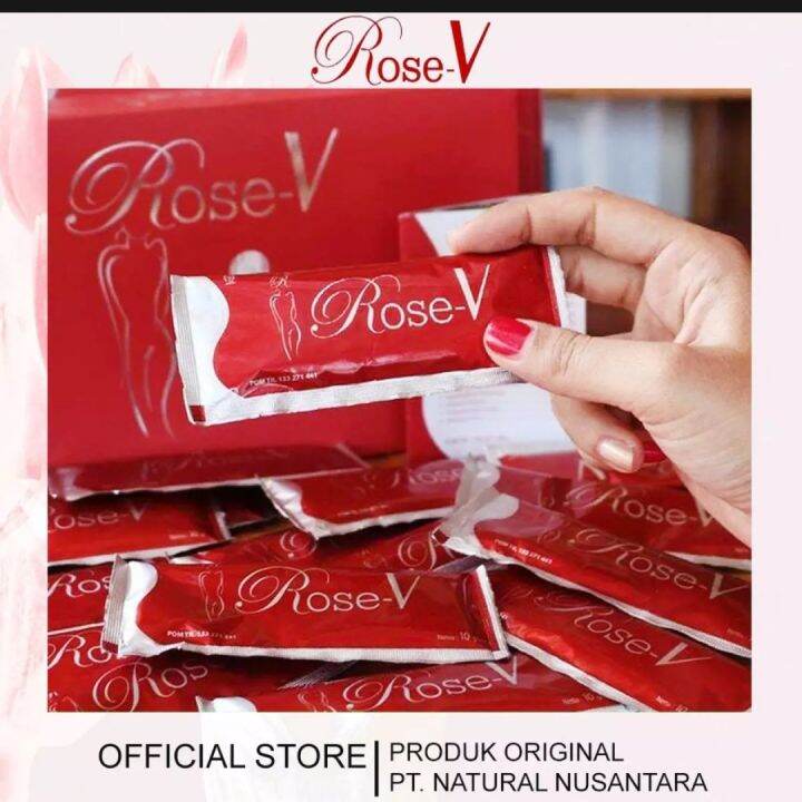 ROSE V ORIGINAL MINUMAN HERBAL UNTUK ATASI KEPUTIHAN / SEBAGAI PELANCAR ...