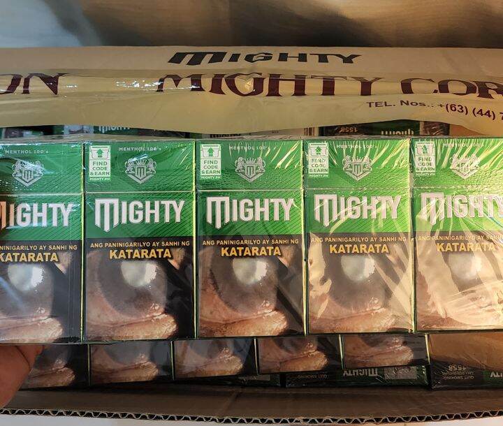 PRICE IS / REAM MIGHTY GREEN MENTHOL HARD PACK MINTS | Lazada PH