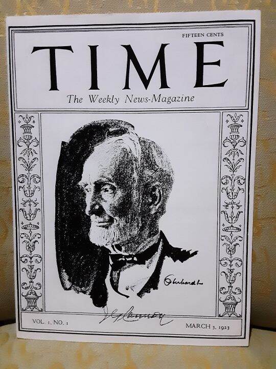 TIME MAGAZINE FIRST ISSUE (REPRINTED) (VF(Very Fine) to NM(NearMint ...