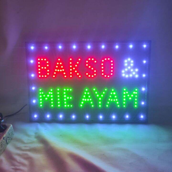tulisan led BAKSO & MIE AYAM | Lazada Indonesia
