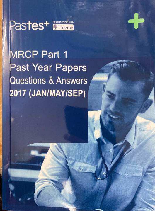 PASTEST : MRCP Part 1 Past Year Papers Question & Answer 2017 (JAN/MAY ...