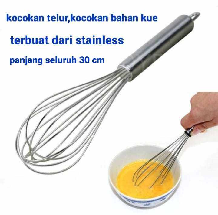 kocokan telur, kocokan bahan kue | Lazada Indonesia