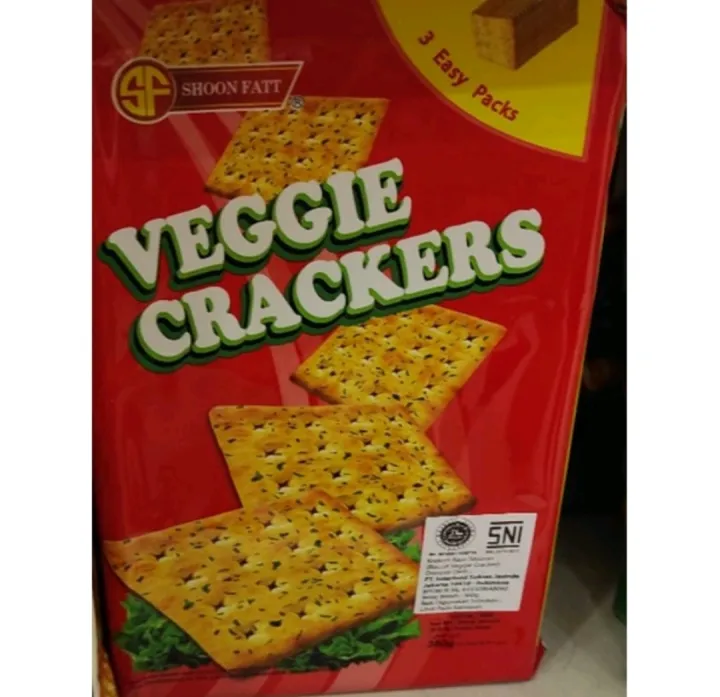 Shoon Fatt Cream Crackers/ veggie Biskuit Crakers 400 gr | Lazada Indonesia