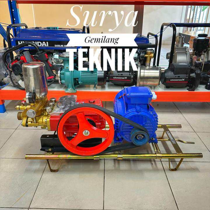 Power Sprayer Kit SANCHIN SCN 30 Dengan Dinamo 3HP 1Phase Full Rakit Alat Cuci Motor Mobil ...