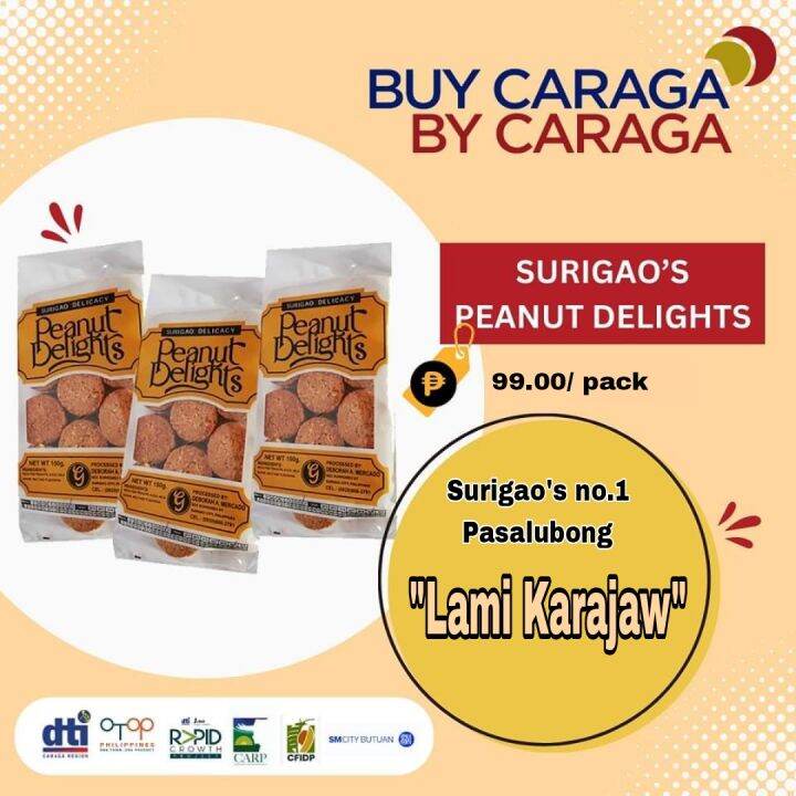 Surigao's Peanut Delight -Surigao's no 1 Pasalubong,/Delicacy | Lazada PH