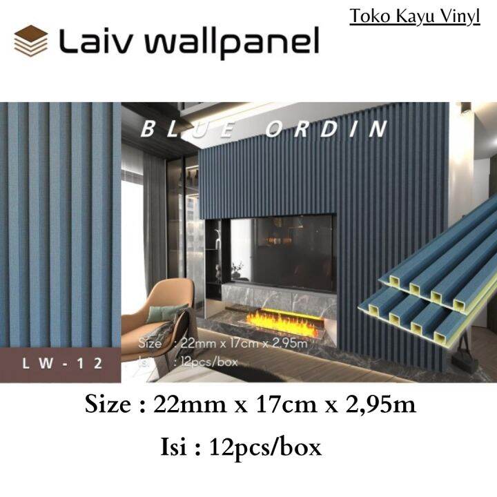 Panel Kisi WPC / Dinding LW-12 | Lazada Indonesia