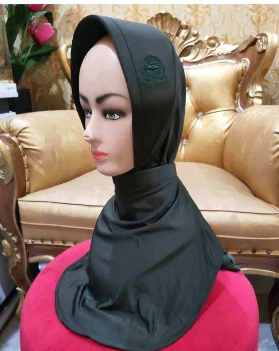 jilbab pdh kowad hijau logo | Lazada Indonesia