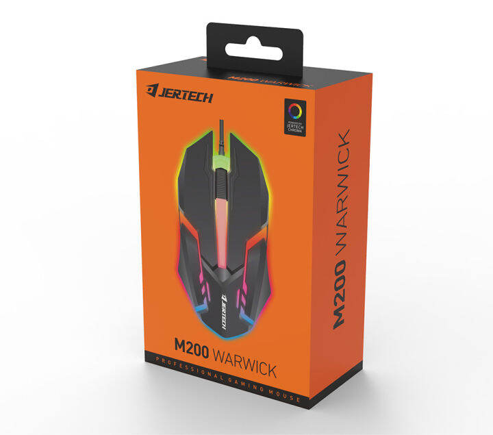 JERTECH M200 ROCKET PROFESSIONAL GAMING MOUSE RGB LED | Lazada PH