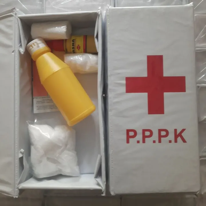 Kotak Obat P3K Mobil Lengkap Dengan Isi / Kotak PPPK Mobil | Lazada ...