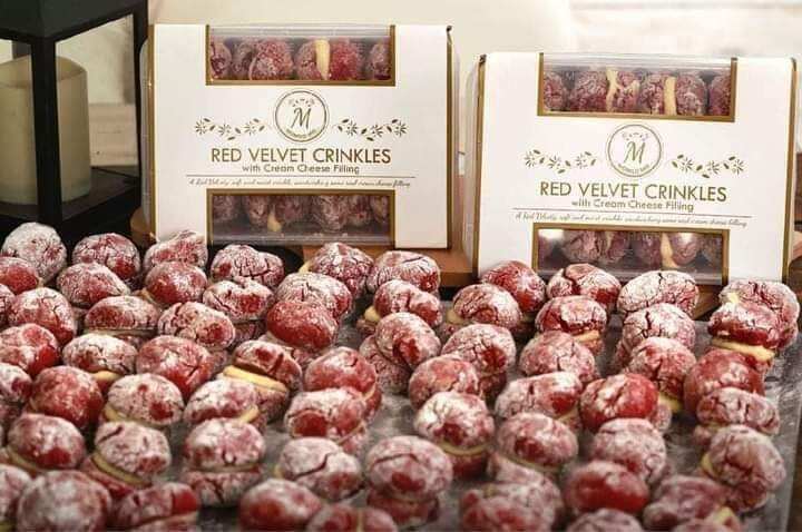 MOMILO MIO RED VELVET CRINKLES WITH CREAM CHEESE FILLING | Lazada PH
