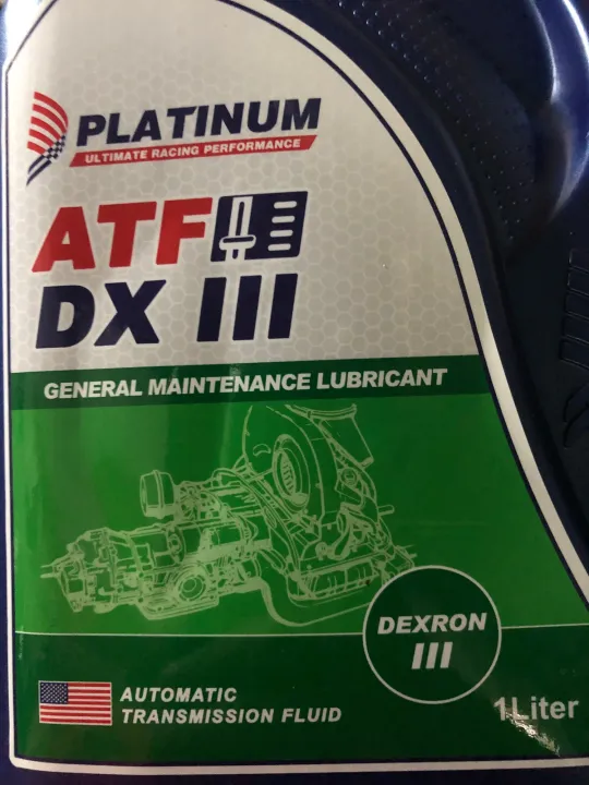 PLATINUM ATF DX III/ DEXRON III/ ULTIMATE RACING PERFORMANCE | Lazada PH