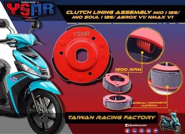 [Tambike] YSMR Clutch Lining Assy | Lazada PH