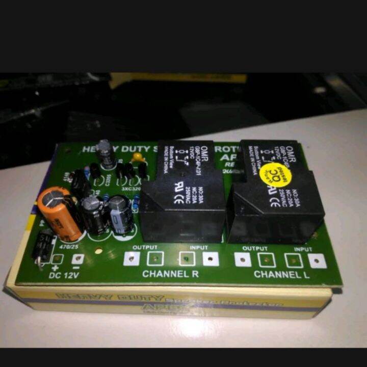 rangkaian kit speaker protektor 2x30Amper cocok untuk amplifier kapasitas besar | Lazada Indonesia