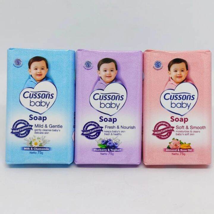 CUSSONS baby soap | sabun batang 75 gr | Lazada Indonesia