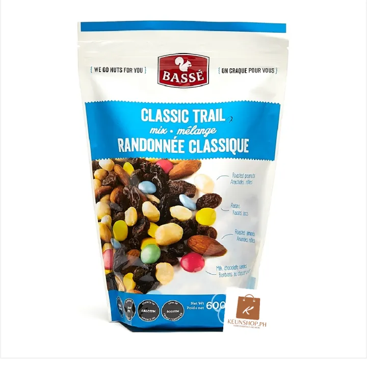 Basse Classic Trail Mix Nuts 600g | Lazada PH