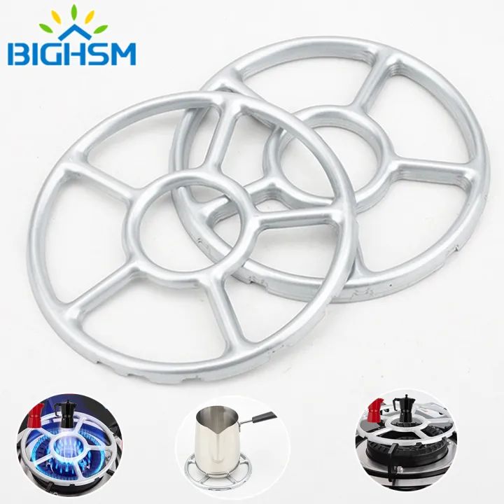 Cooker Holder Stove Tool Gas Coffee Pot Moka black 1pcs 素敵な