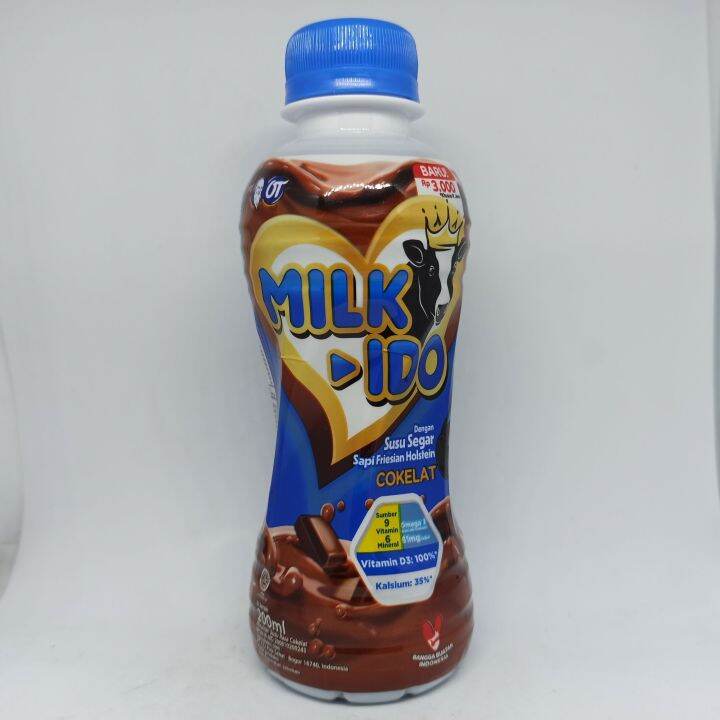 SUSU BOTOL MILK-IDO RASA COKLAT | Lazada Indonesia