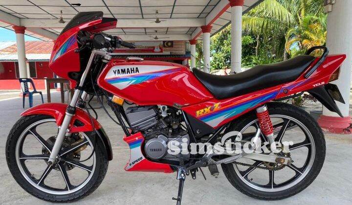 YAMAHA RXZ (6) Body Sticker / Strike / Stripe | Lazada