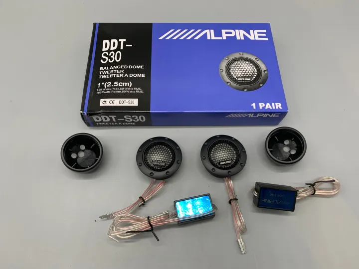 (SEPASANG) DDT-S30 ALPINE TWEETER with Crossover | Lazada