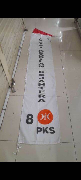 Bendera umbul2 partai PKS | Lazada Indonesia