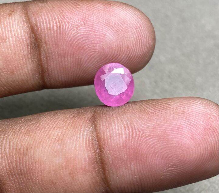 Natural Ruby corundum batu Ruby Mozambique africa Dim 8.5x8x4 | Lazada ...