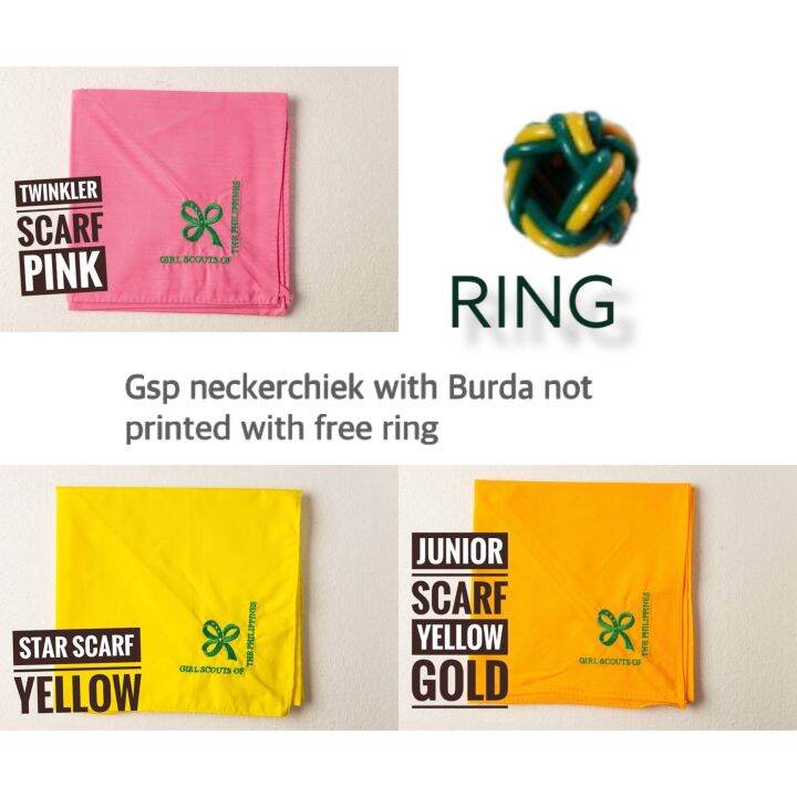 Official GSP Panyo Neckerchief Burda not Print | Lazada PH