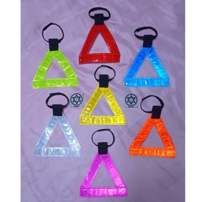 Safety Reflective Triangle Bike Safety Reflector | Lazada PH