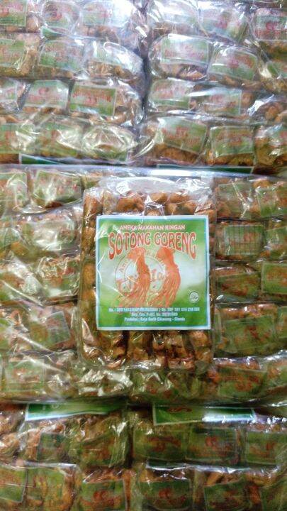 Cemilan Sotong Goreng - 1 Pack (isi 20 pcs) | Lazada Indonesia