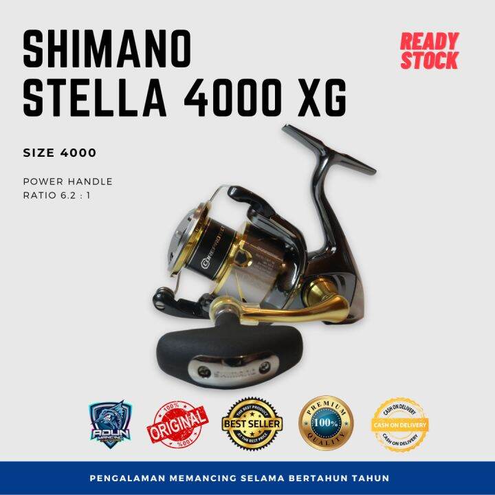 Reel Shimano Stella 4000 XG | Lazada Indonesia
