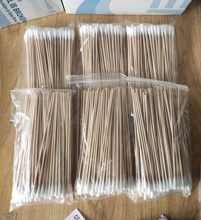 COTTON APPLICATOR STICKS 6 inches 100pcs | Lazada PH