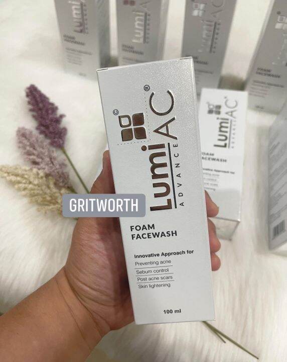 Lumi AC Advance Whitening Foam Face Wash NEW PACKAGING FDA APPROVED ...
