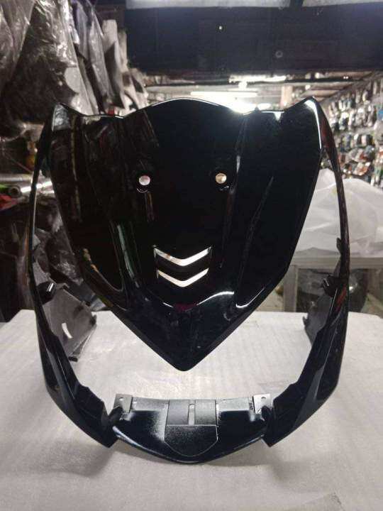 FRONT TOP COVER GLOSSY BLACK BEAT FI V1 ORIGINAL HONDA | Lazada PH