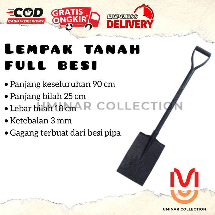 Lempak Lencek Bawak Besi Linggis Dodos Galih Tanah Sekrop Tanah Gagang ...