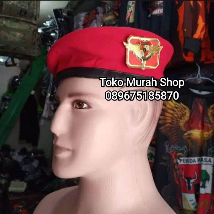 Topi Baret Pemuda Pancasila | Lazada Indonesia