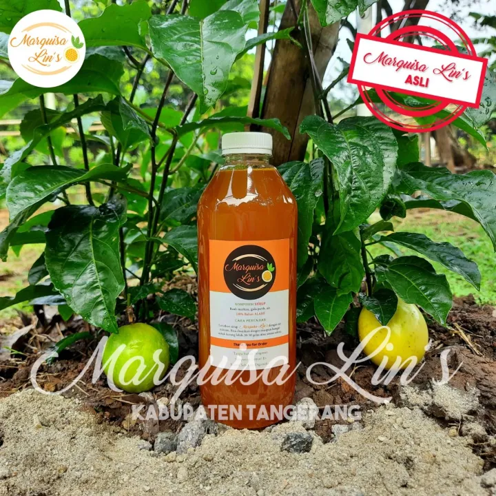 Sirup Markisa 1 liter Marquisa Lins | Lazada Indonesia