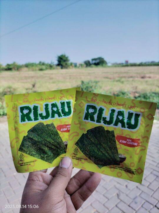 Camilan Nori Rumput Laut Rijau 12 pcs | Lazada Indonesia