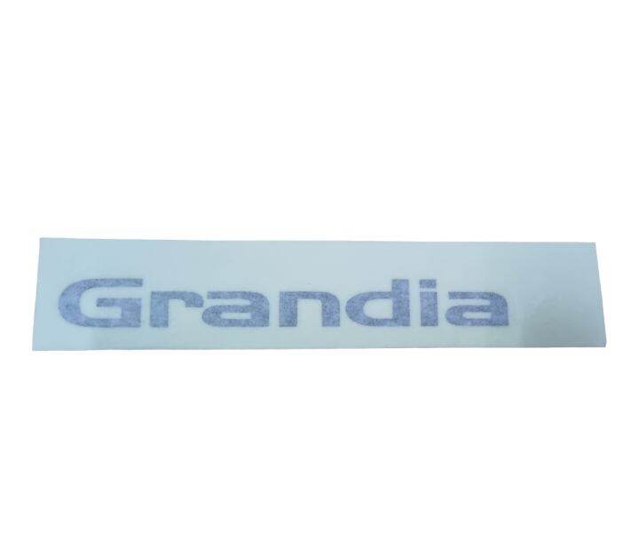 Grandia Sticker 100% Genuine Toyota | Lazada PH