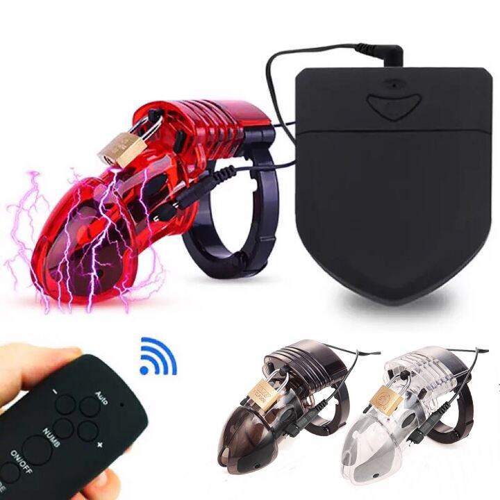Wireless Remote Control Electro Stimulation CB6000s Chastity Cage ...