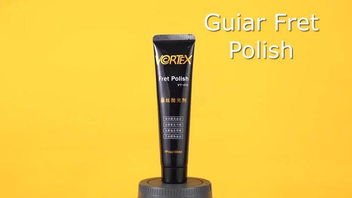 VORTEX Guitar fret polishing paste, deoxidation, rust removal, and a ...