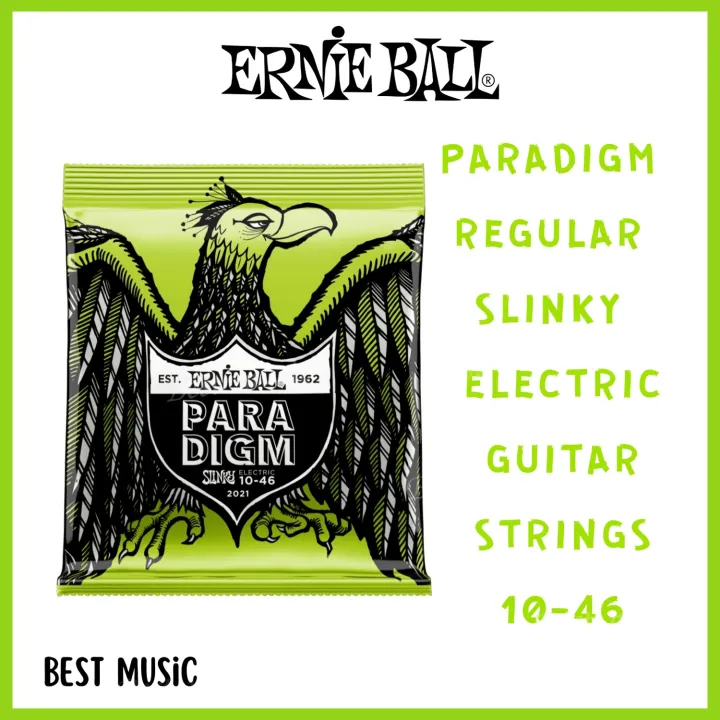 ERNIE BALL PARADIGM REGULAR SLINKY ELECTRIC GUITAR STRINGS 10-46 ...