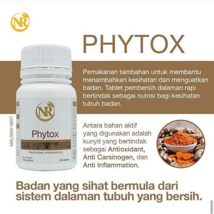 Nona Roguy NR Phytox (30 Tablets) | Lazada