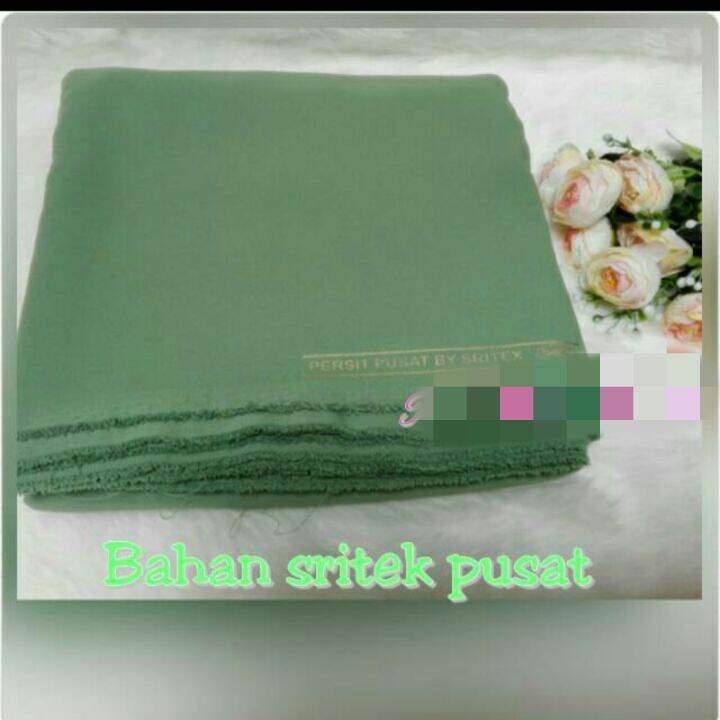 kain bahan seragam psk bsk psh persit sritek sritex pusat 3m 3 meter ...