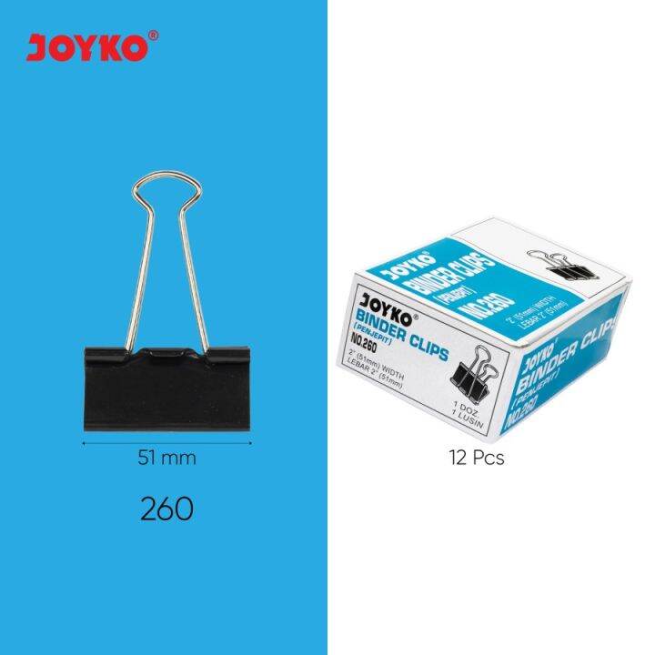 Binder Clip Joyko Kenko No 260 (12pcs) | Lazada Indonesia