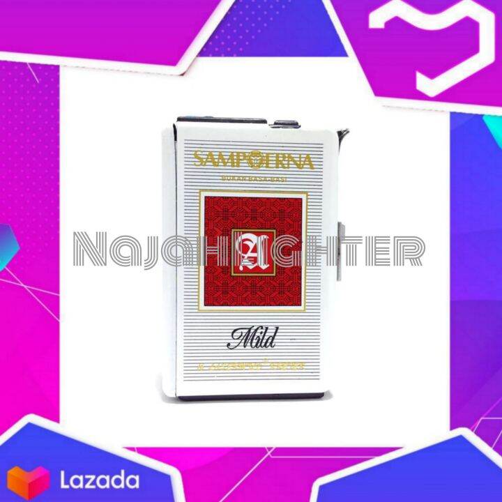 Kotak Rokok Plus Korek Sampoerna Mild / Kotak Rokok / Tempat Rokok ...