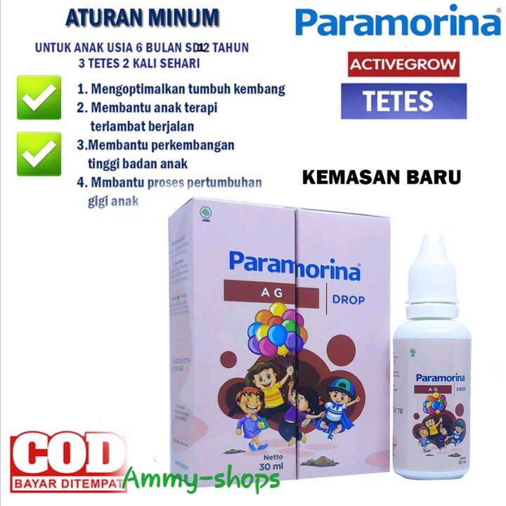 PARAMORINA terlambat jalan umur 6 buln - 12 tahun / paramorina active ...