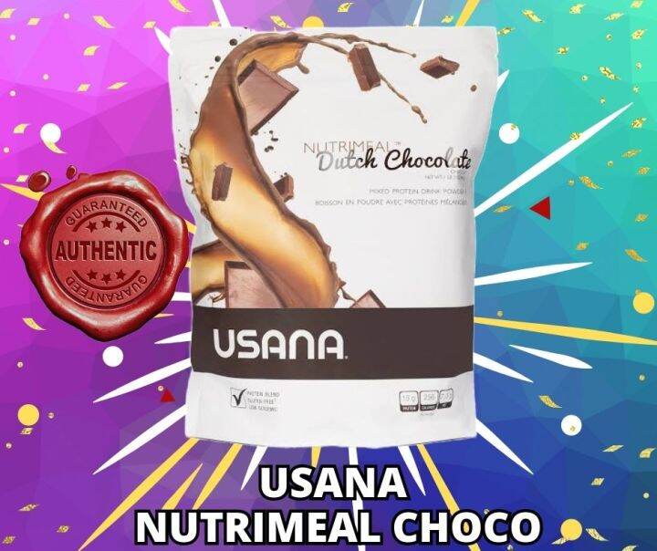 USANA NUTRIMEAL Dutch Chocolate Authentic (540 grams) | Lazada PH