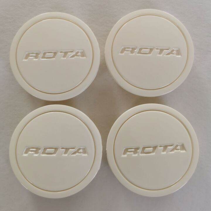 Rota Flat Center Caps 4pcs. 64mm clip size, 68mm center cap diameter ...