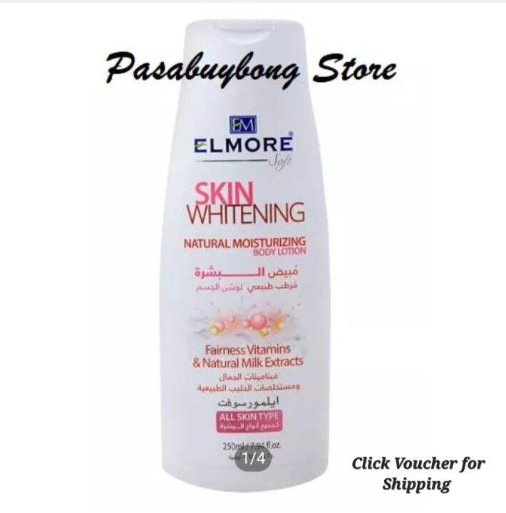 Elmore Skin Whitening Natural Moisturizing Body Lotion 250ml Dubai UAE ...